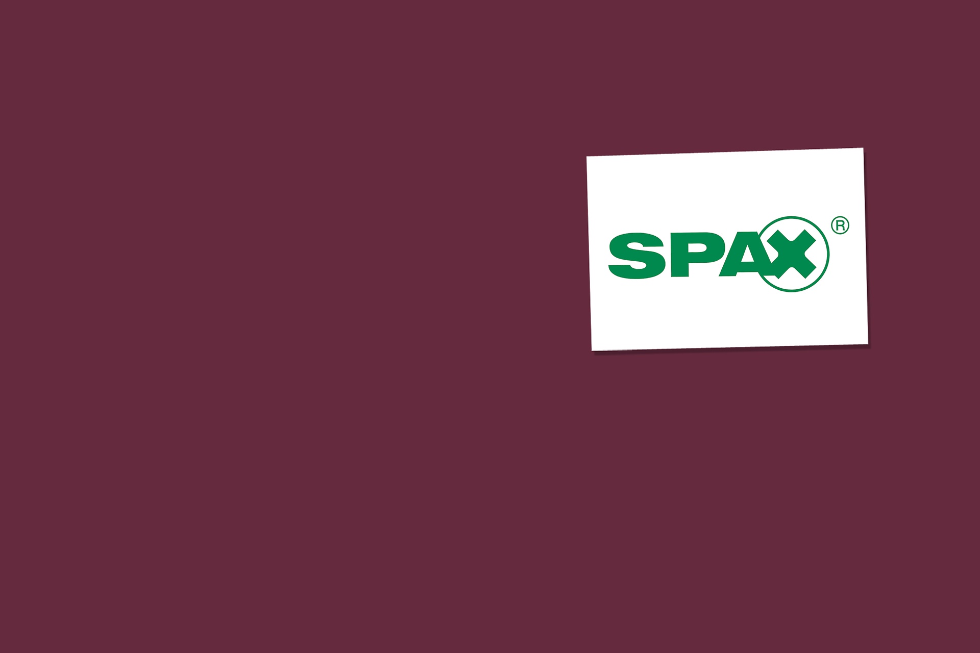 Retail reference: SPAX International GmbH & Co.KG